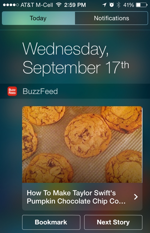 Comprehensive List of iOS 8 Apps with Notification Center Widgets | MacRumors Forums