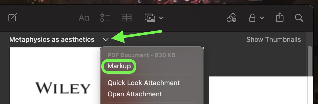 How To Import And Annotate PDFs In Apple Notes MacRumors