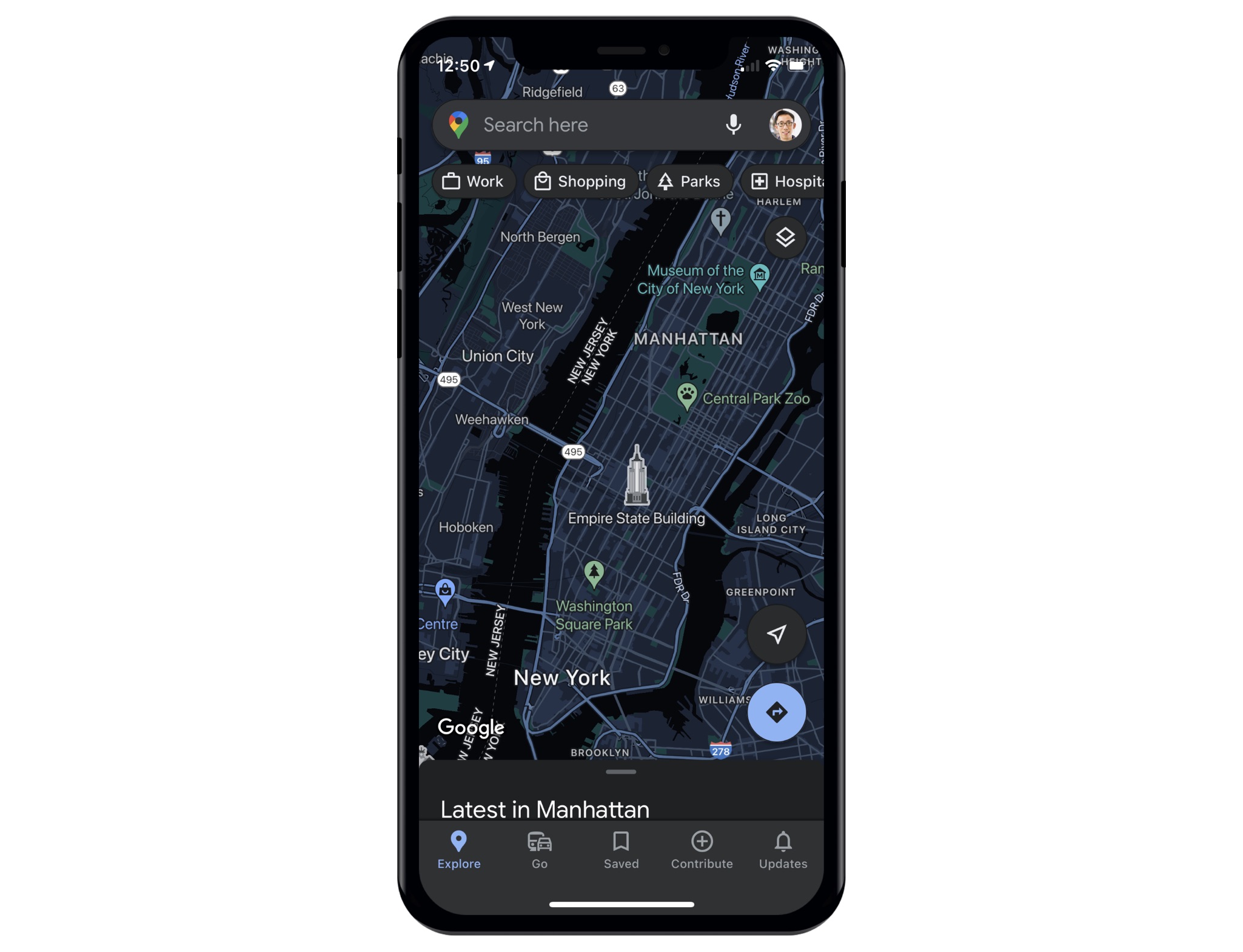 Google Maps For IOS Gaining Dark Mode And Messages Integration For Sharing Real Time Location 