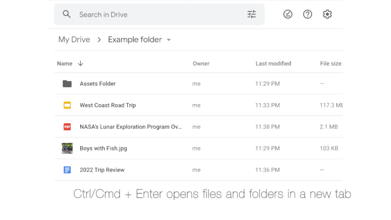 Google Drive Gains Support For Cut Copy And Paste Shortcuts Across 