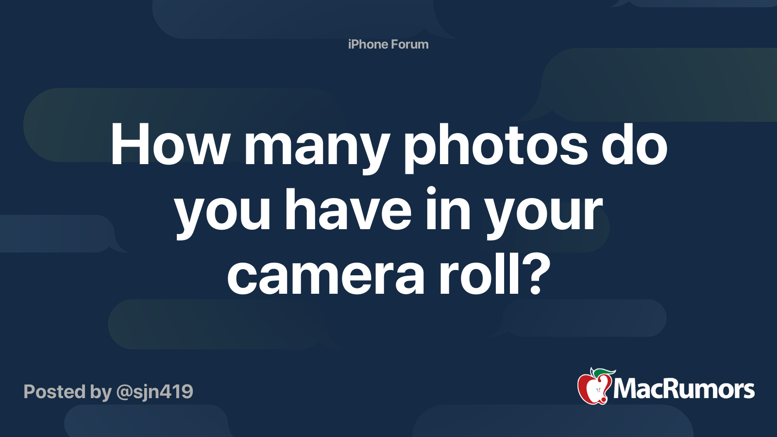 How many photos do you have in your camera roll? | MacRumors Forums