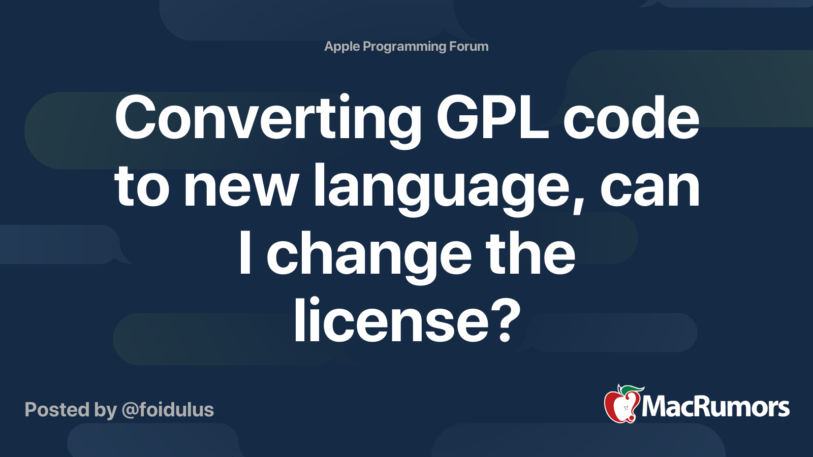 Converting GPL code to new language, can I change the license ...