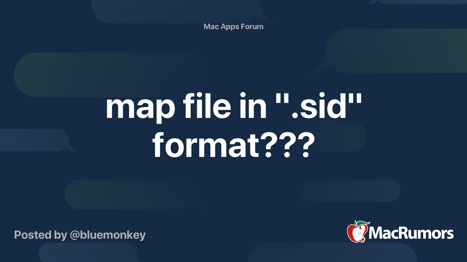 map file in ".sid" format??? | MacRumors Forums