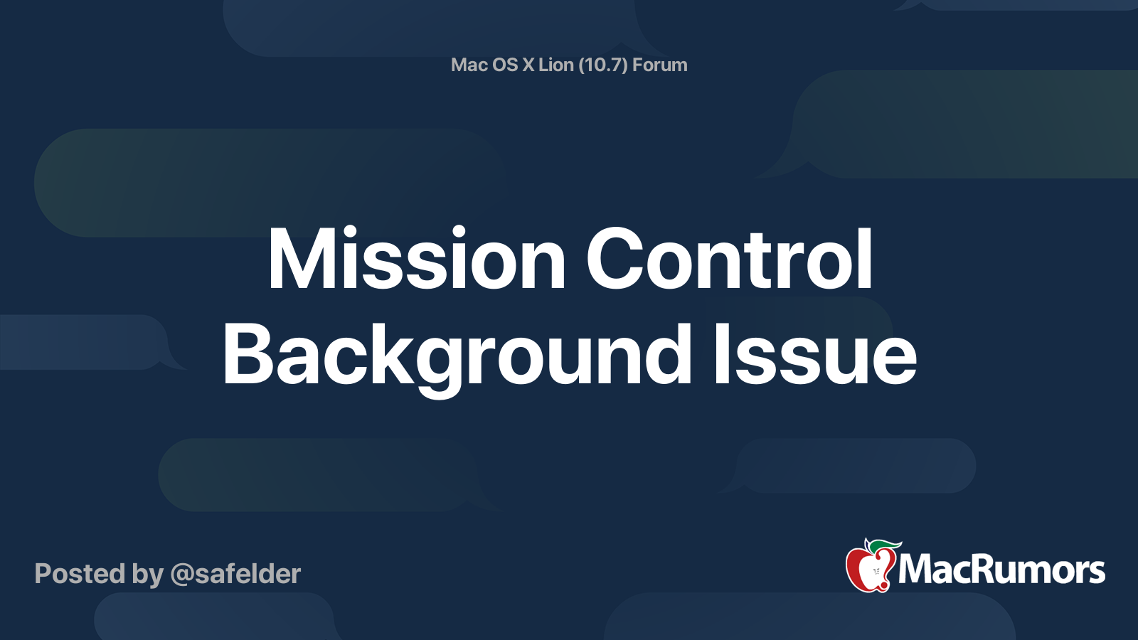Mission Control Background Issue | MacRumors Forums