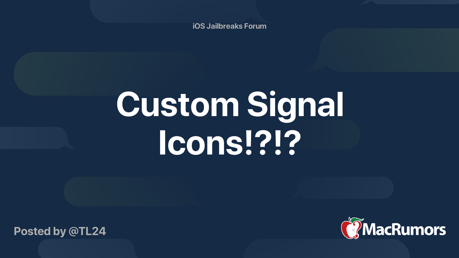 Custom Signal Icons!?!? | MacRumors Forums