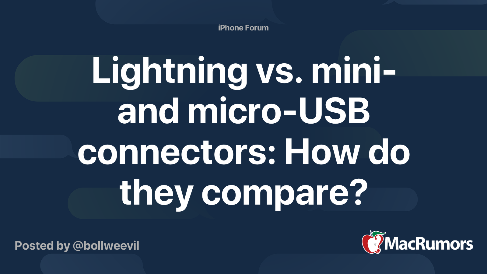 Lightning vs. mini- and micro-USB connectors: How do they compare ...