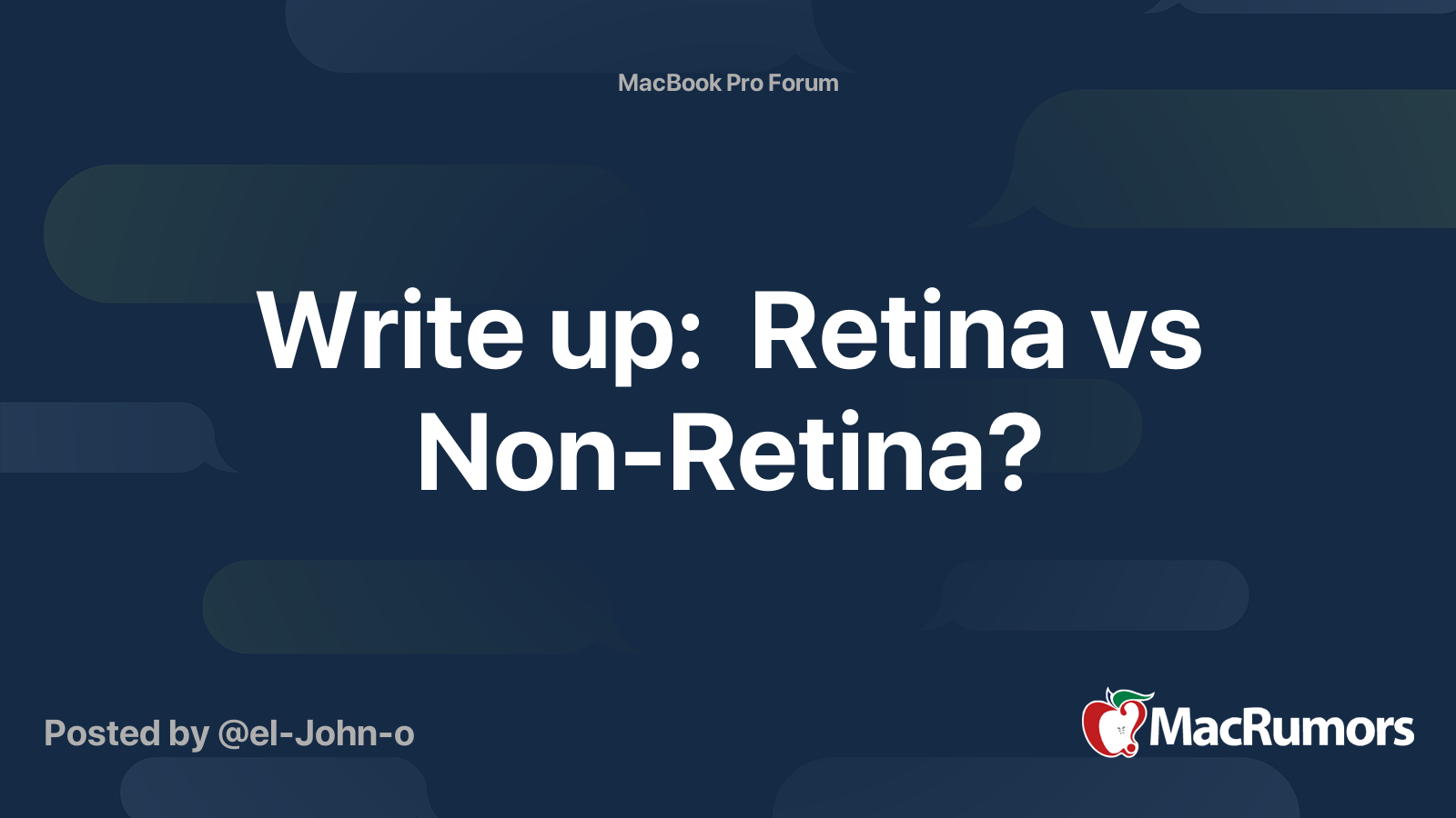 Write up: Retina vs Non-Retina? | MacRumors Forums
