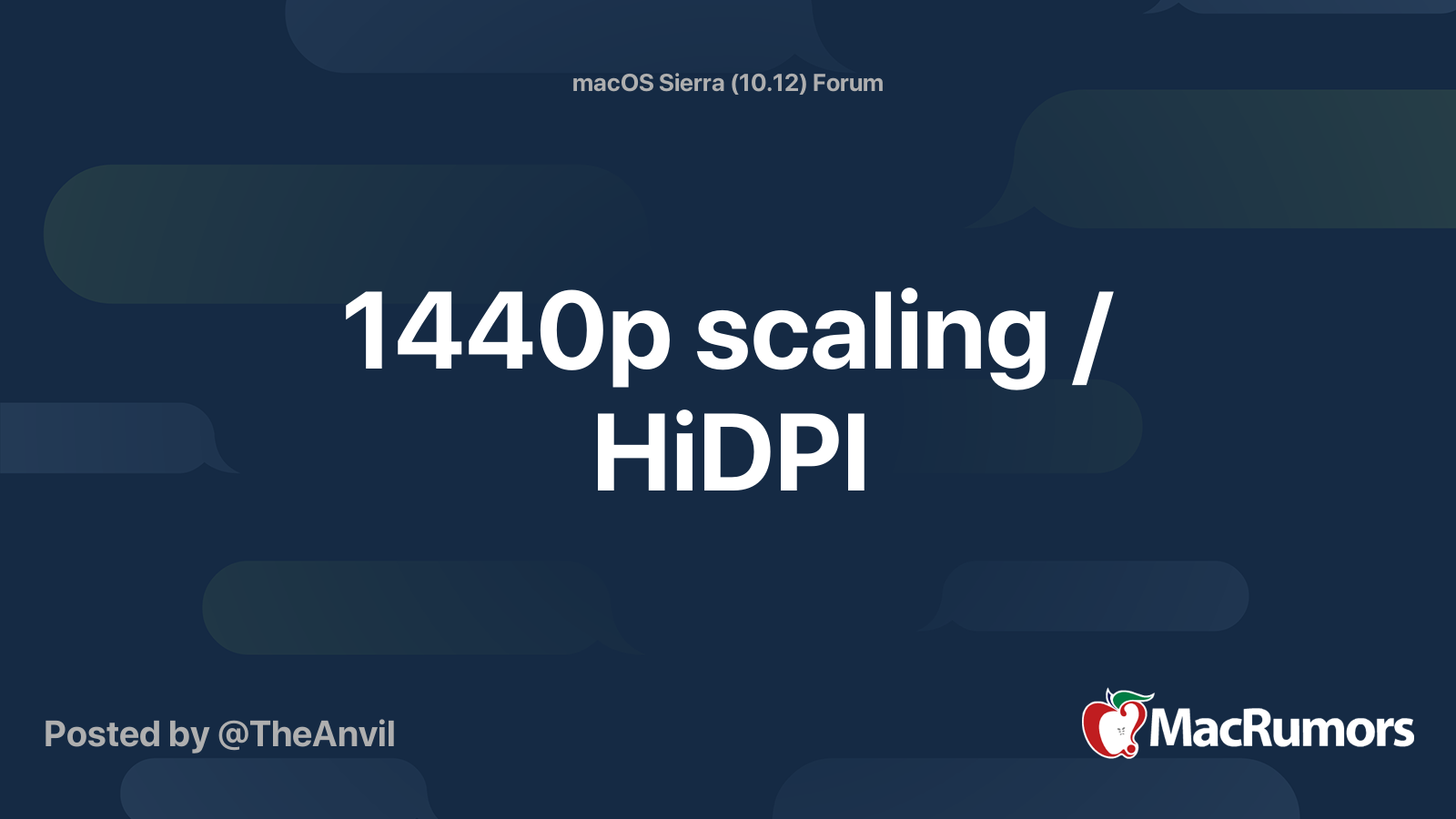 1440p scaling / HiDPI | MacRumors Forums