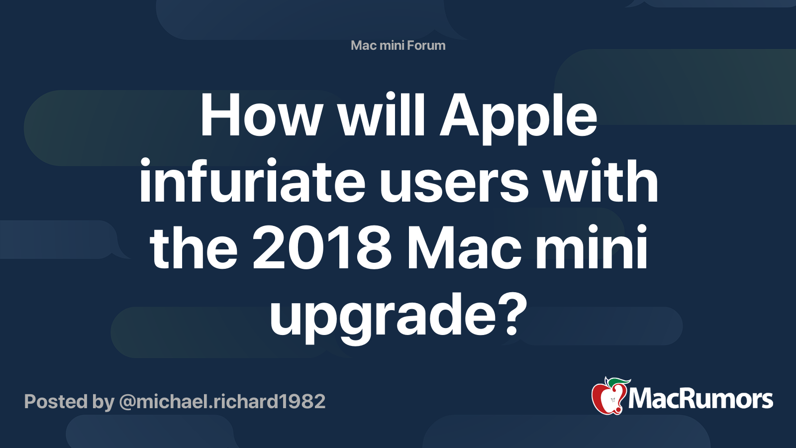 How will Apple infuriate users with the 2018 Mac mini upgrade ...