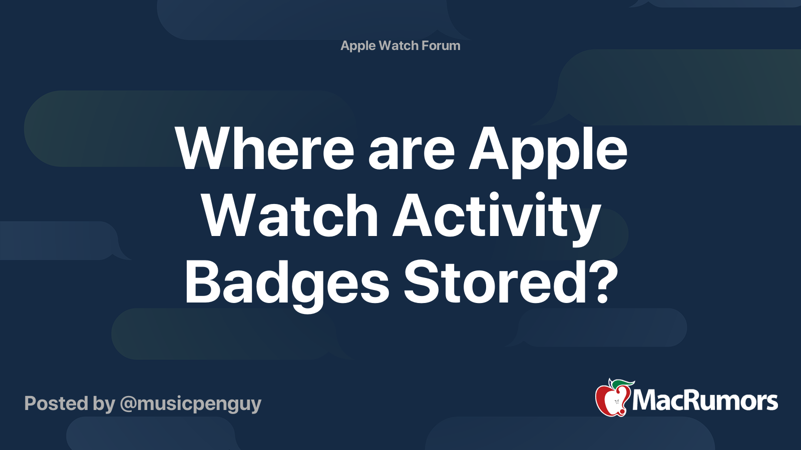 Where are Apple Watch Activity Badges Stored? | MacRumors Forums