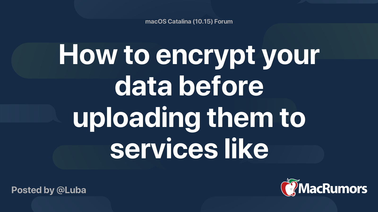 How to encrypt your data before uploading them to services like Backblaze, a cloud backup system ...