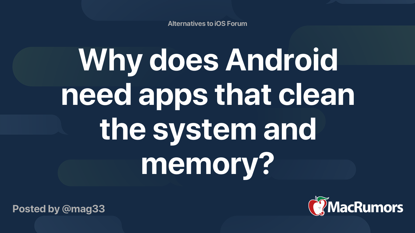 Why does Android need apps that clean the system and memory ...