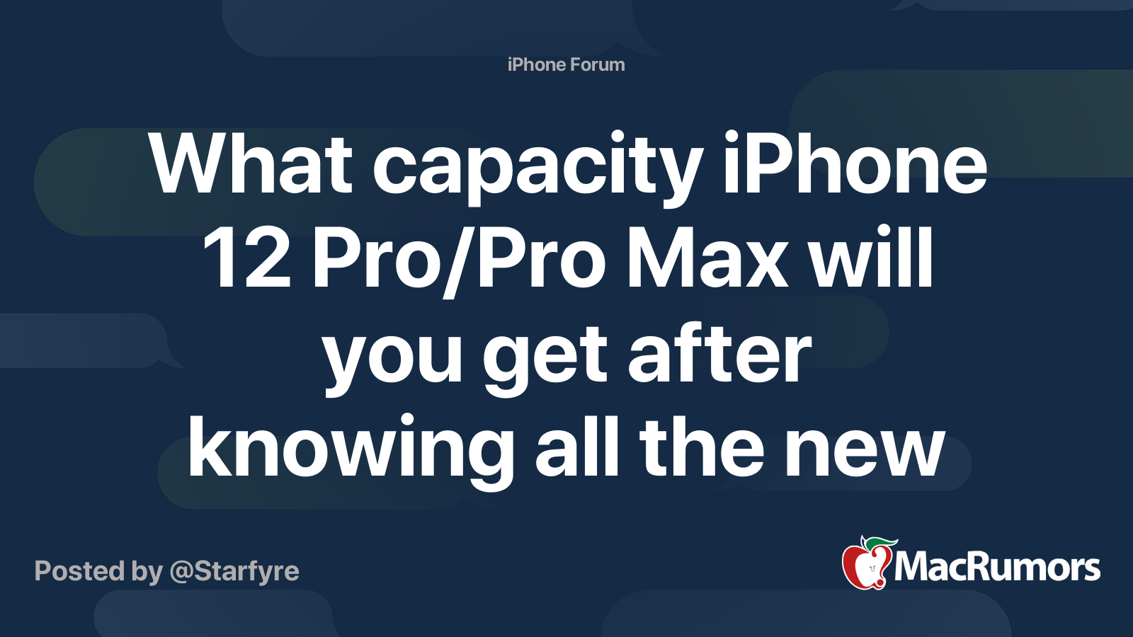 What capacity iPhone 12 Pro/Pro Max will you get after knowing all the ...