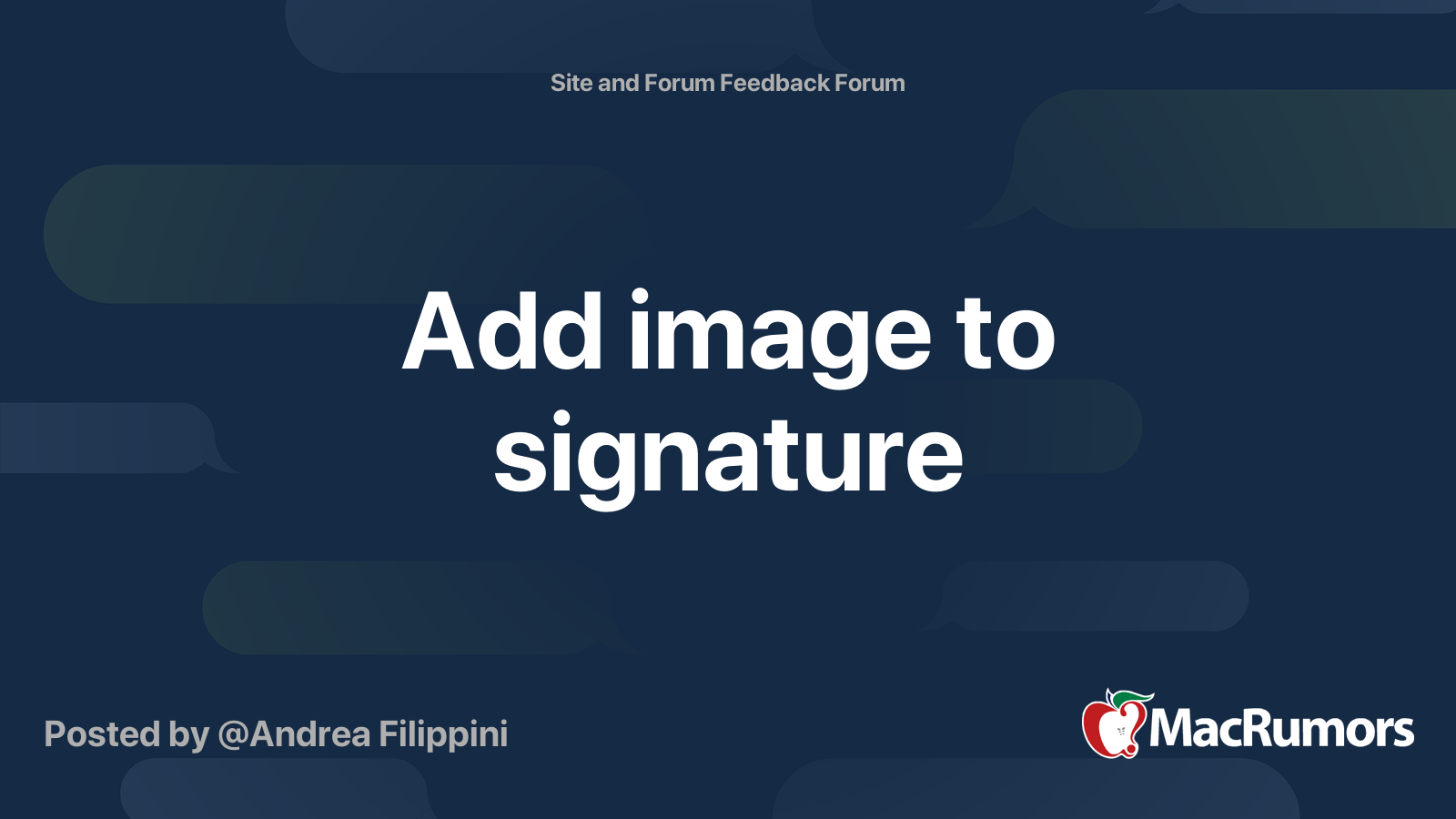 Add image to signature | MacRumors Forums