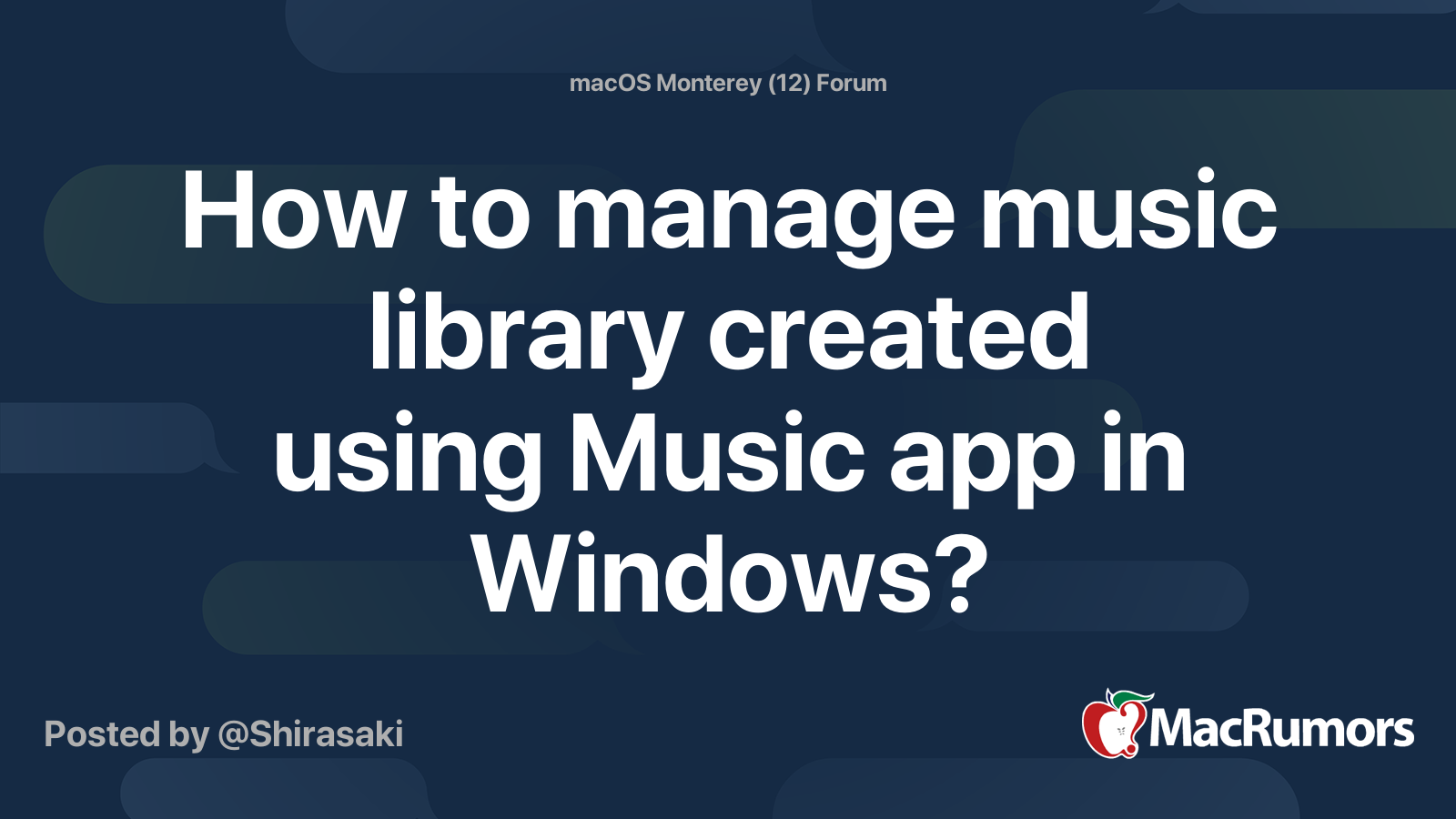 How to manage music library created using Music app in Windows ...