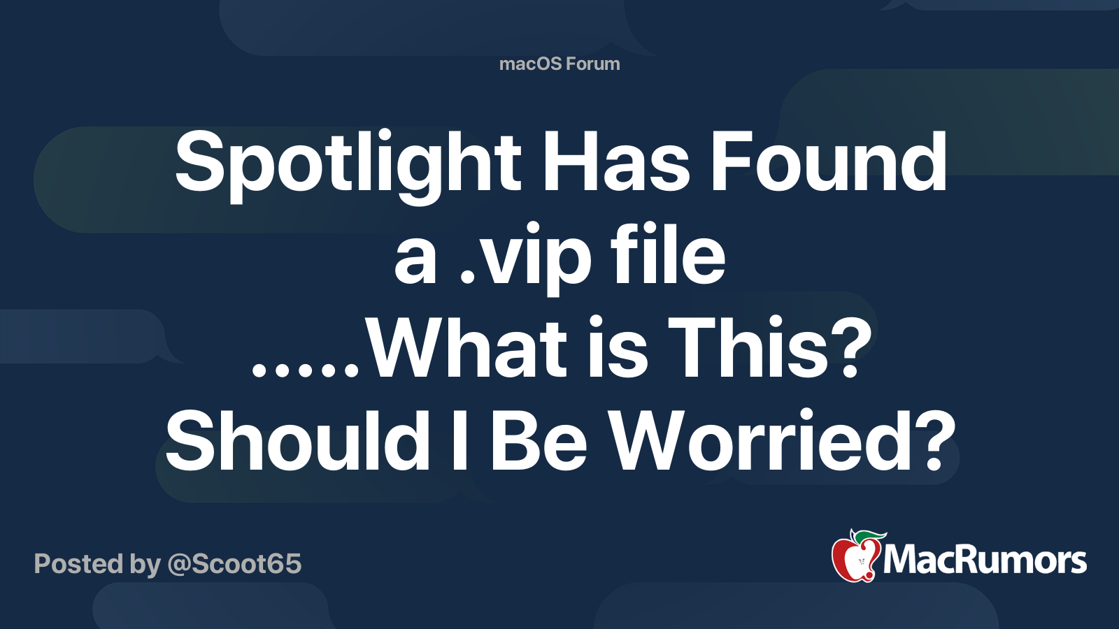 Spotlight Has Found a .vip file .....What is This? Should I Be Worried ...