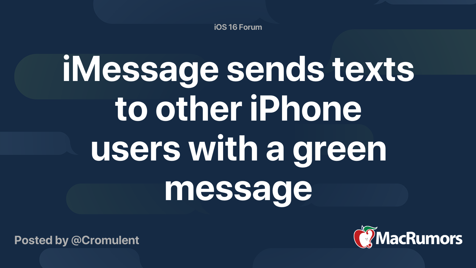 iMessage sends texts to other iPhone users with a green message ...