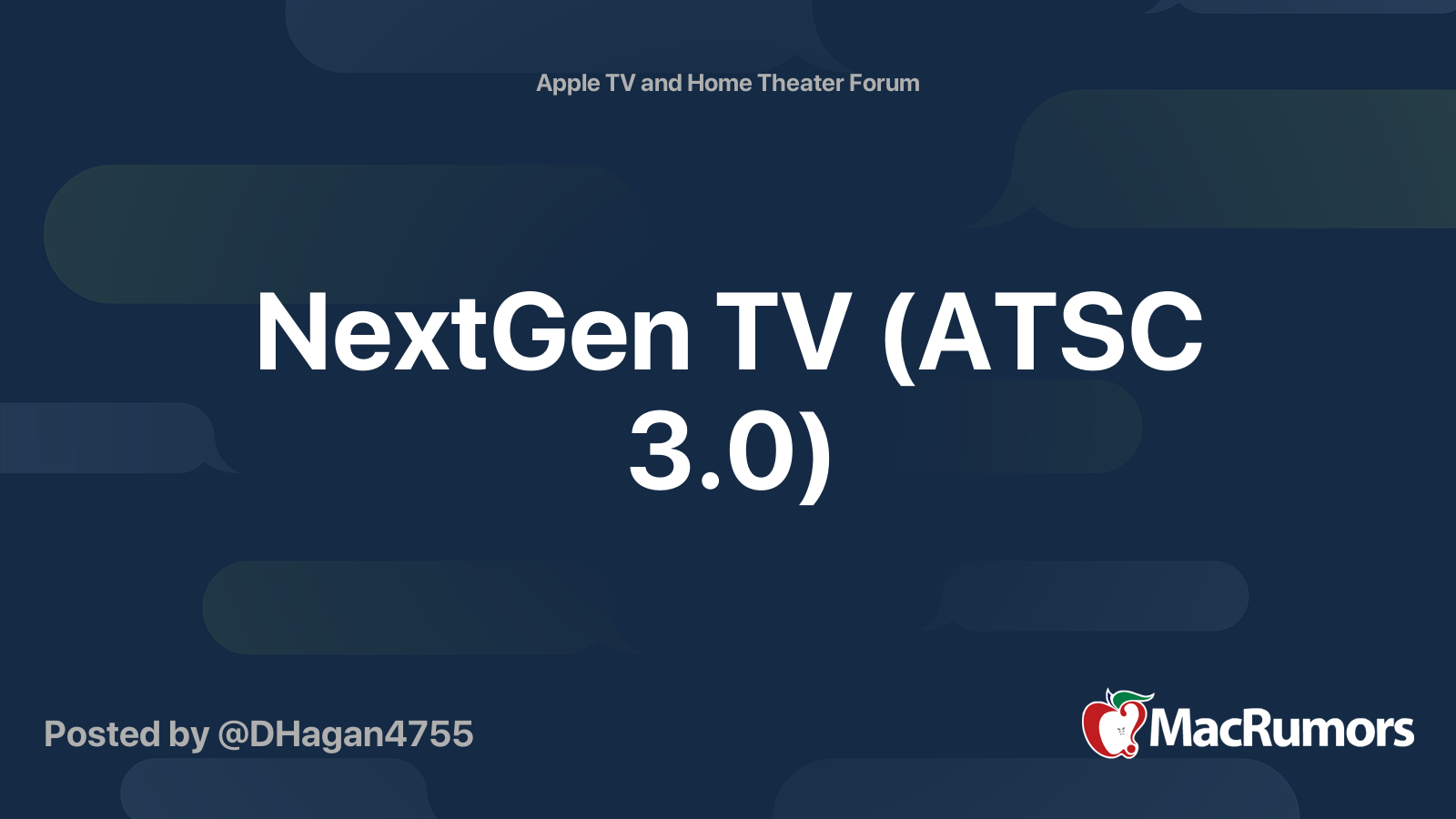 NextGen TV (ATSC 3.0) | MacRumors Forums