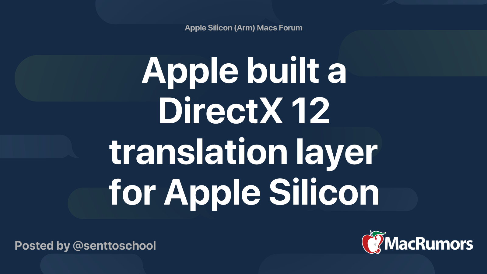 Apple built a DirectX 12 translation layer for Apple Silicon ...