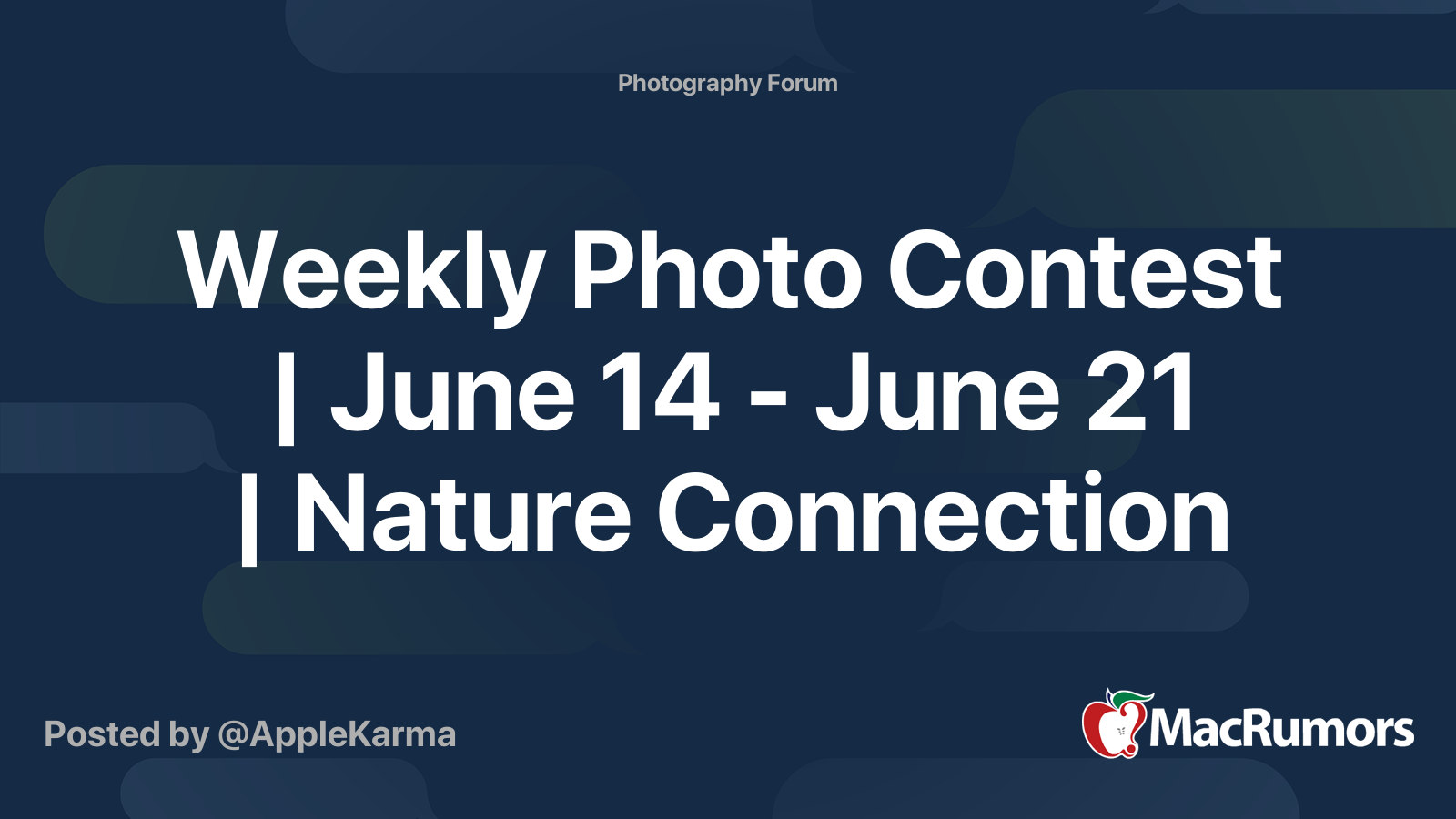 Weekly Photo Contest | June 14 - June 21 | Nature Connection ...