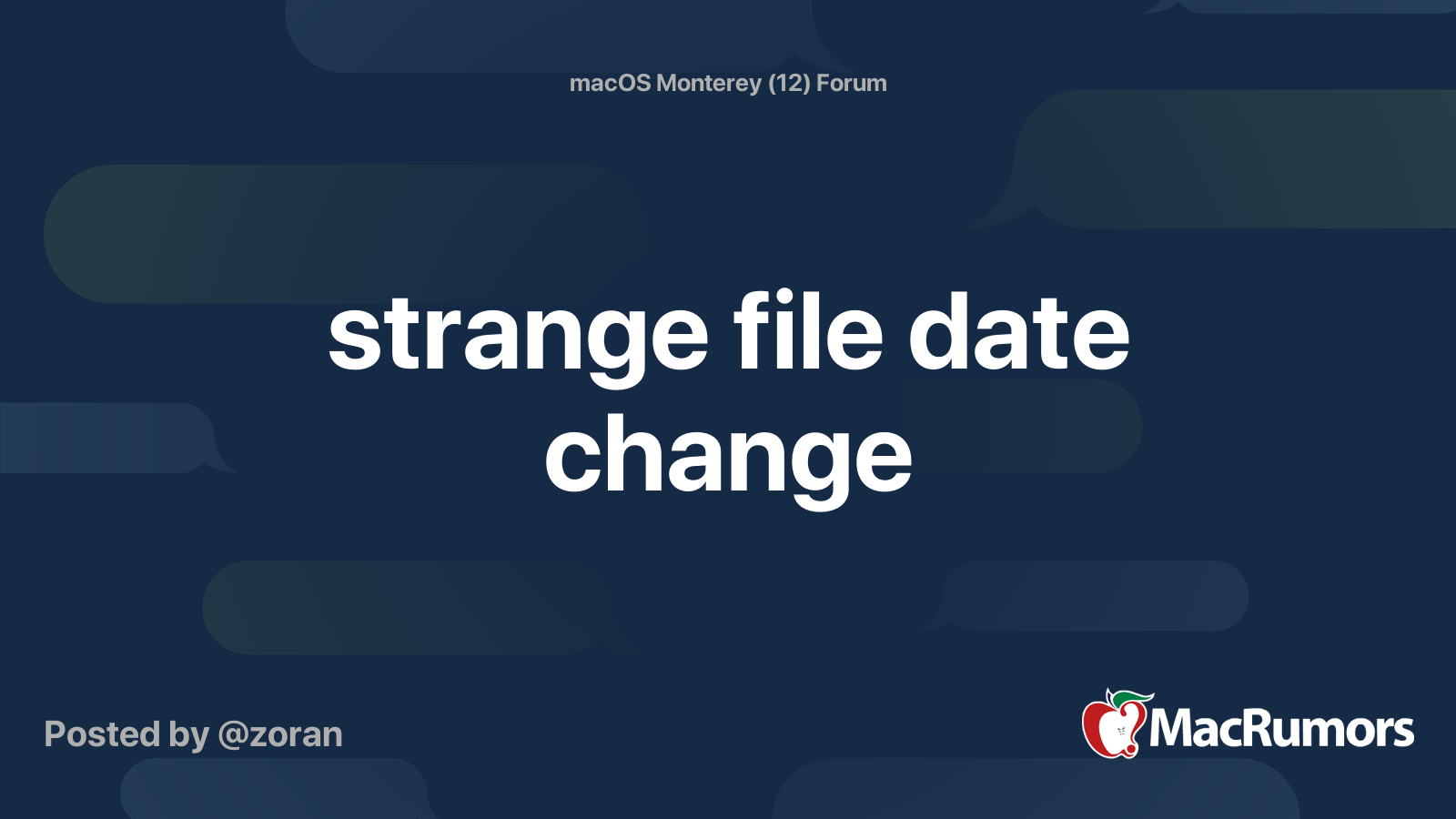 strange file date change | MacRumors Forums