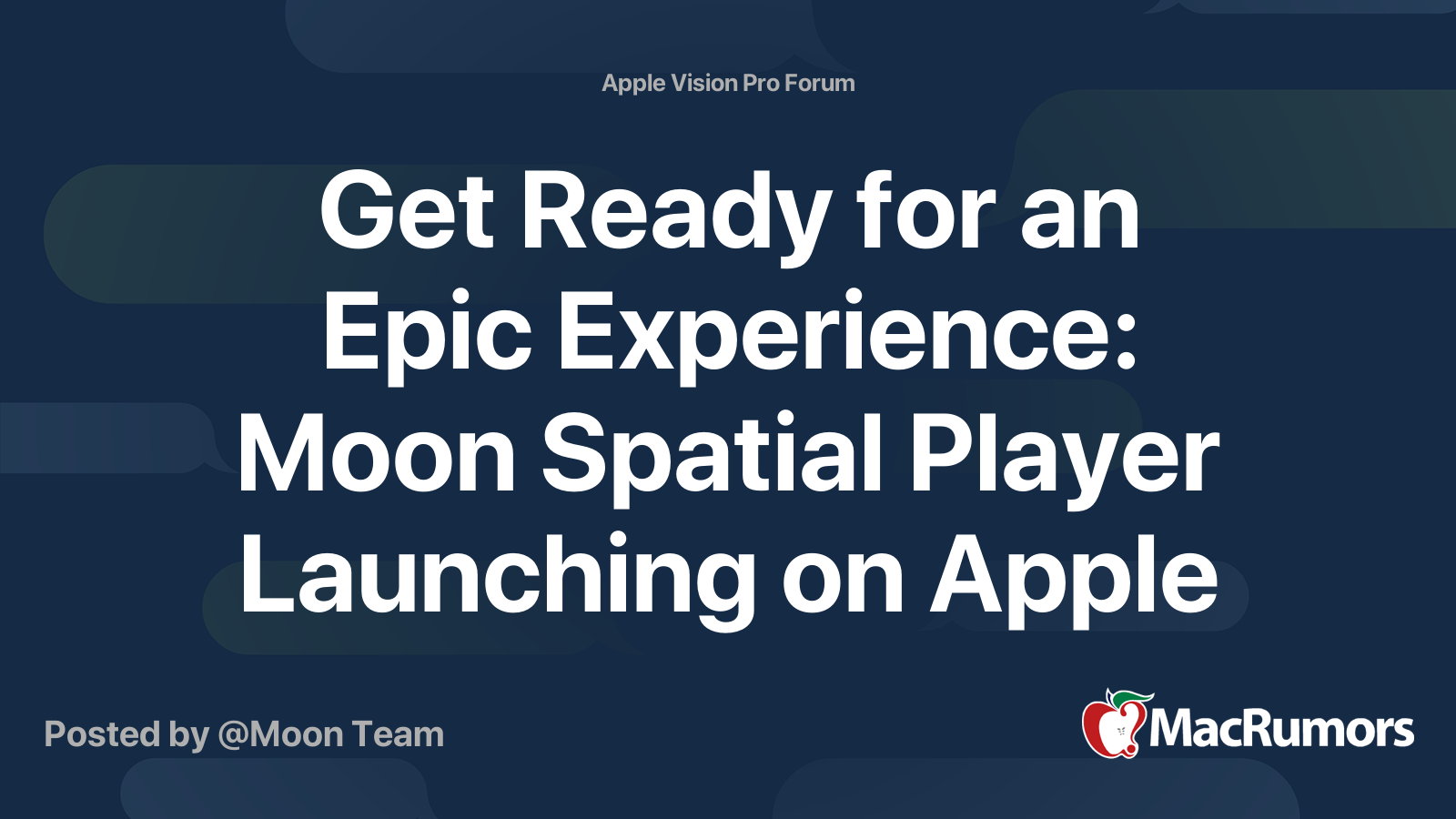 Get Ready for an Epic Experience: Moon Spatial Player Launching on Apple Vision Pro on February ...