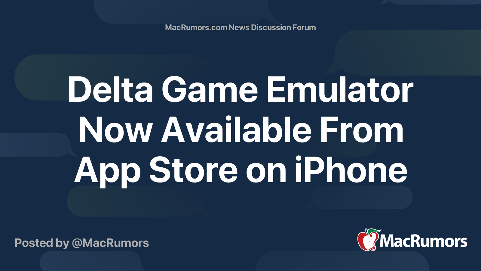Delta Game Emulator Now Available From App Store on iPhone | Page 2 ...