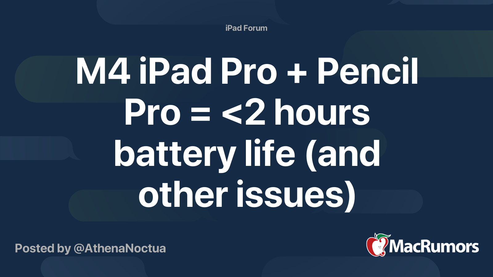 M4 iPad Pro + Pencil Pro