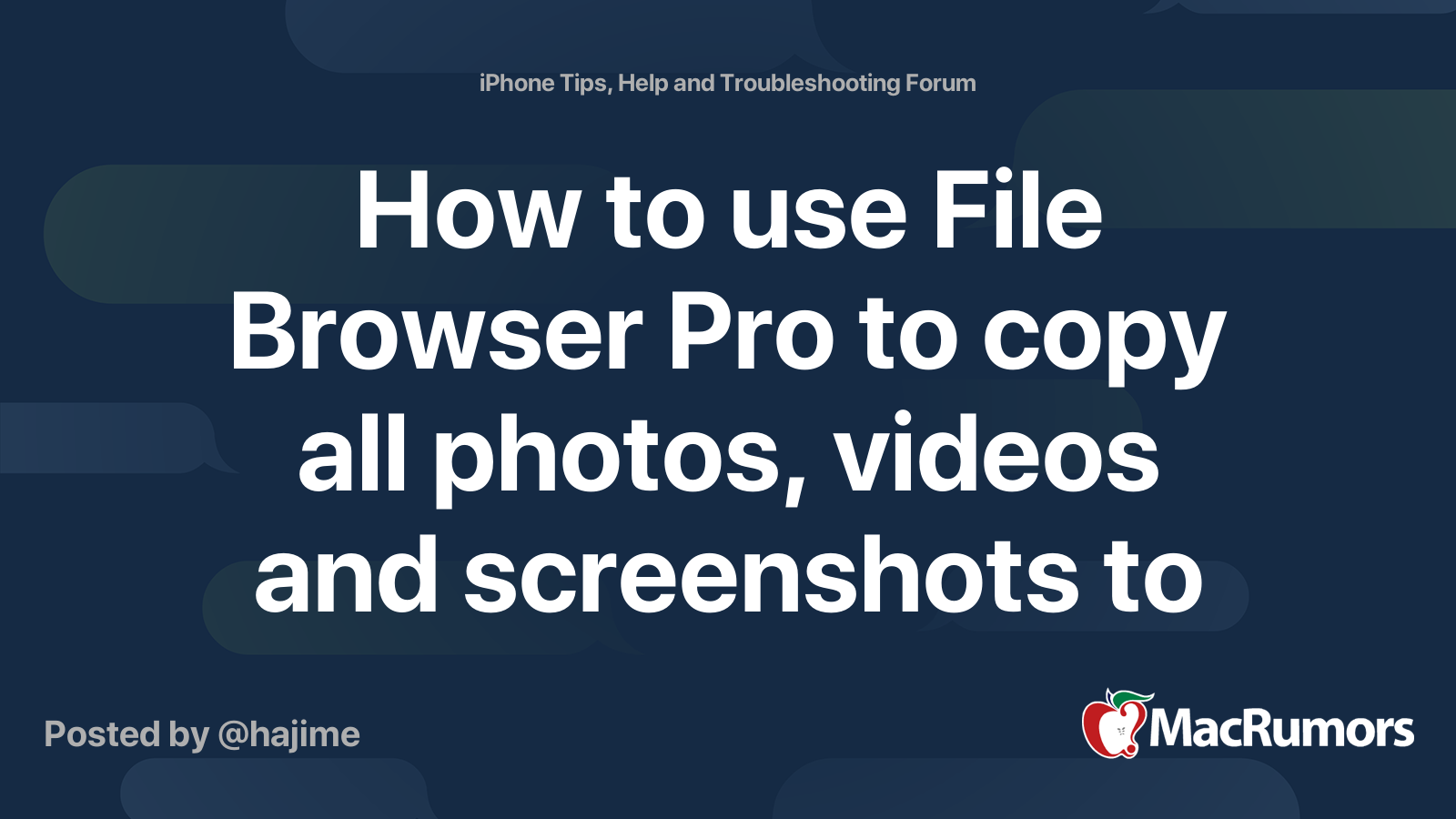 How to use File Browser Pro to copy all photos, videos and screenshots ...