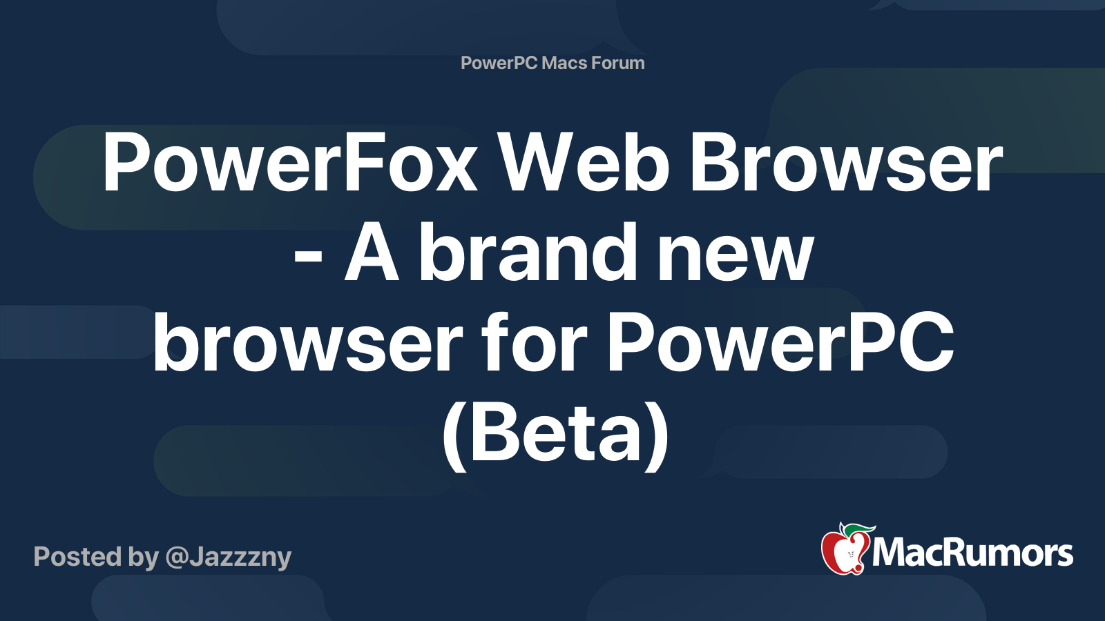 PowerFox Web Browser - A brand new browser for PowerPC (Beta) | Page 5 ...