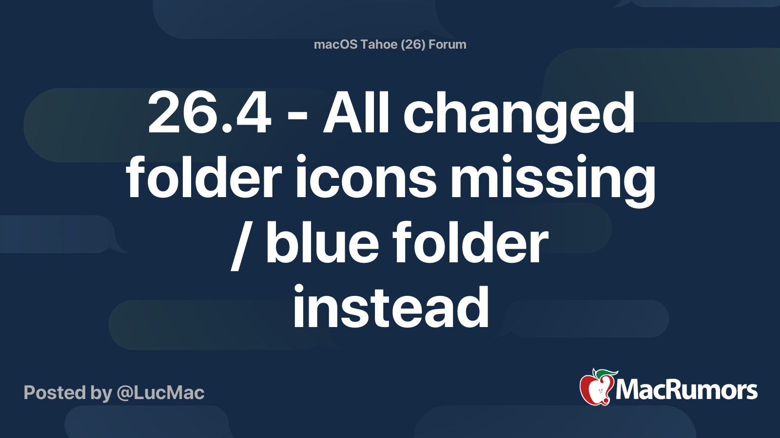 26.4 - All changed folder icons missing / blue folder instead ...