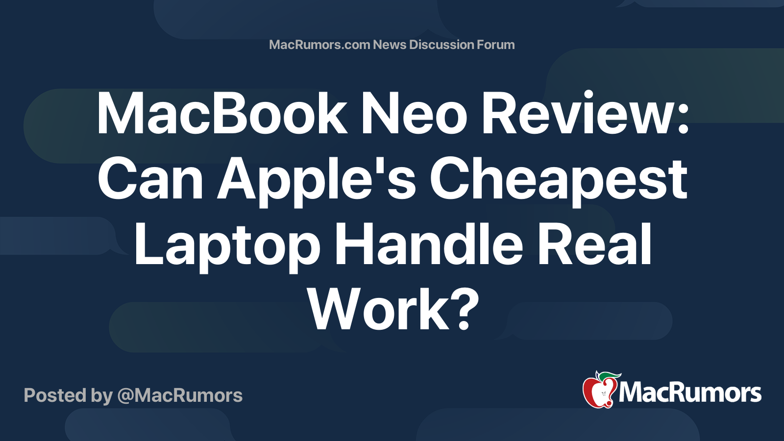 MacBook Neo Review: Can Apple's Cheapest Laptop Handle Real Work ...