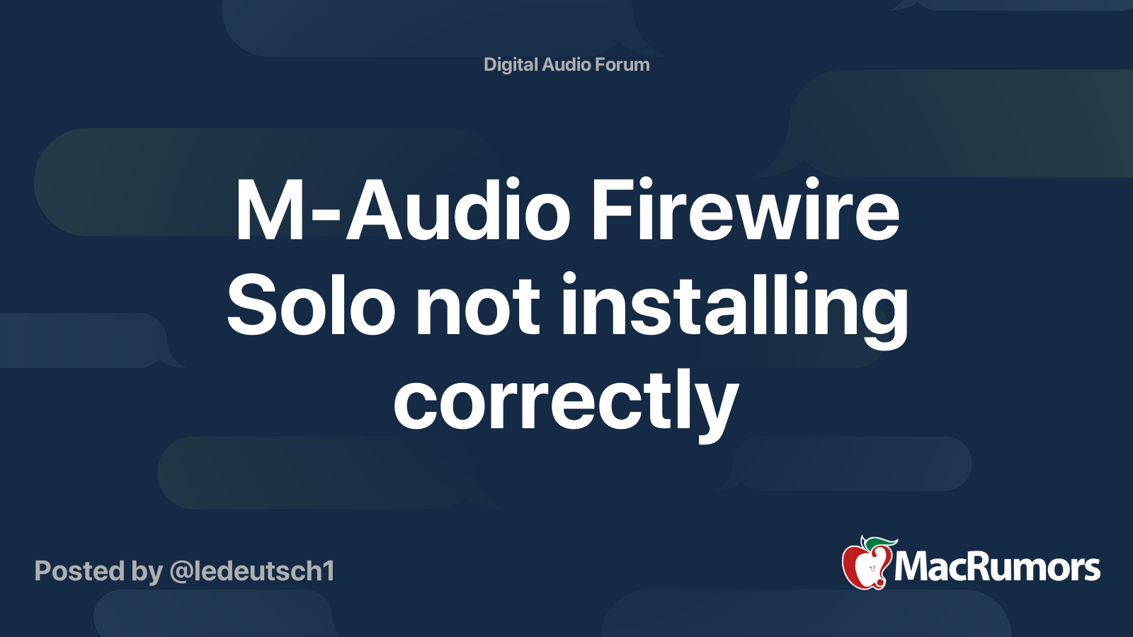 M-audio Firewire Solo Mac Os X Driver - incorporatedhoff