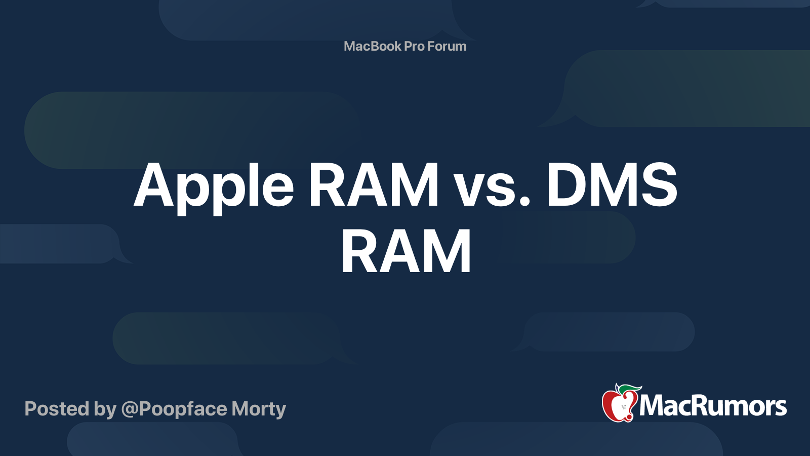 Apple RAM vs. DMS RAM | MacRumors Forums