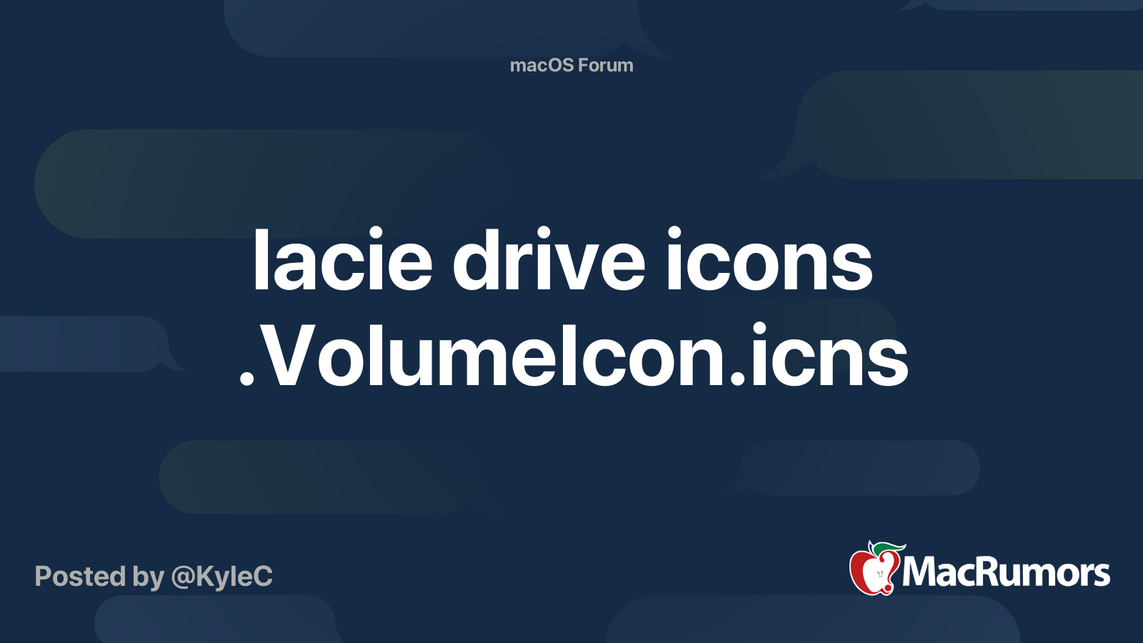 lacie drive icons .VolumeIcon.icns | MacRumors Forums