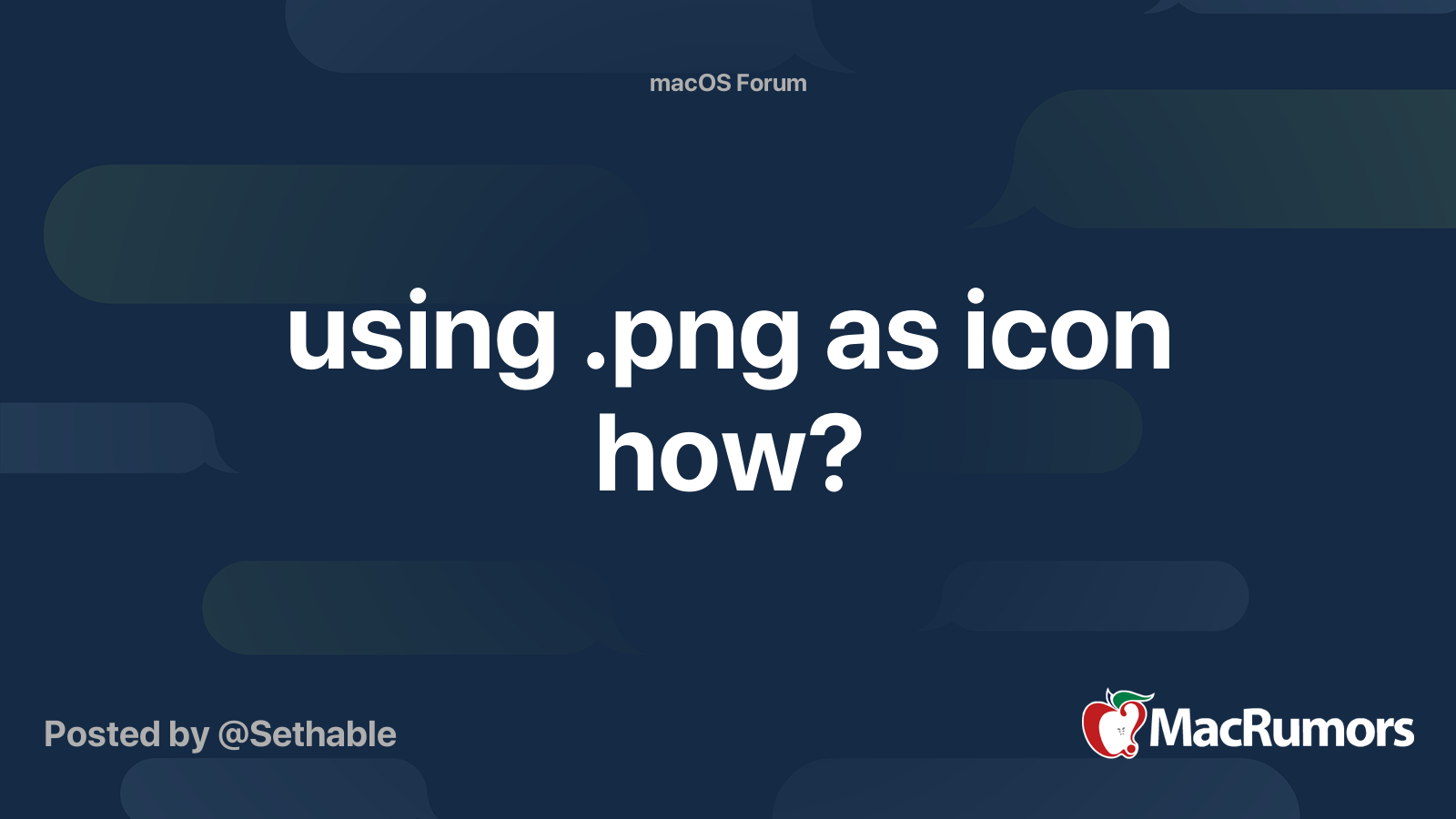 using .png as icon how? | MacRumors Forums