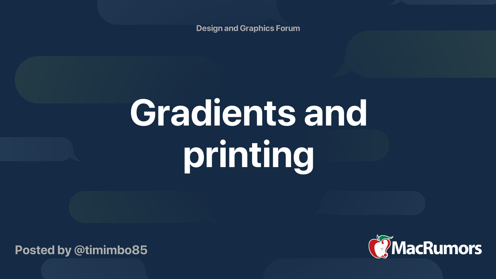 Gradients and printing | MacRumors Forums