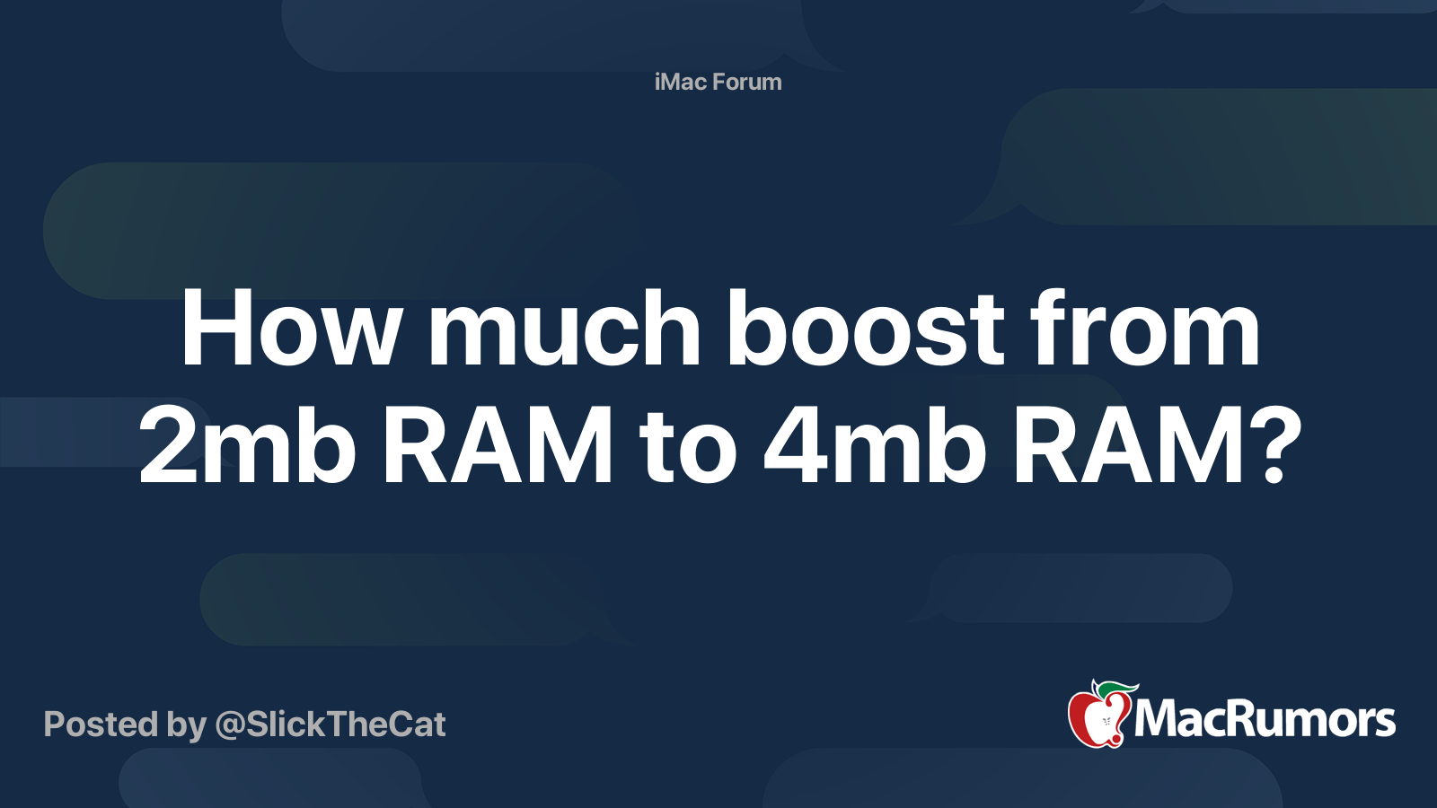 how-much-boost-from-2mb-ram-to-4mb-ram-macrumors-forums