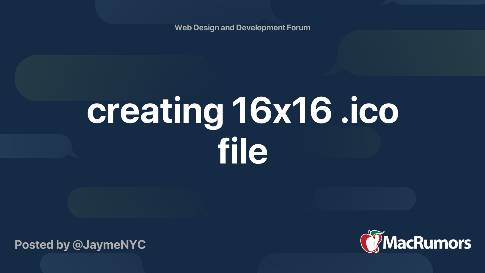 creating 16x16 .ico file | MacRumors Forums