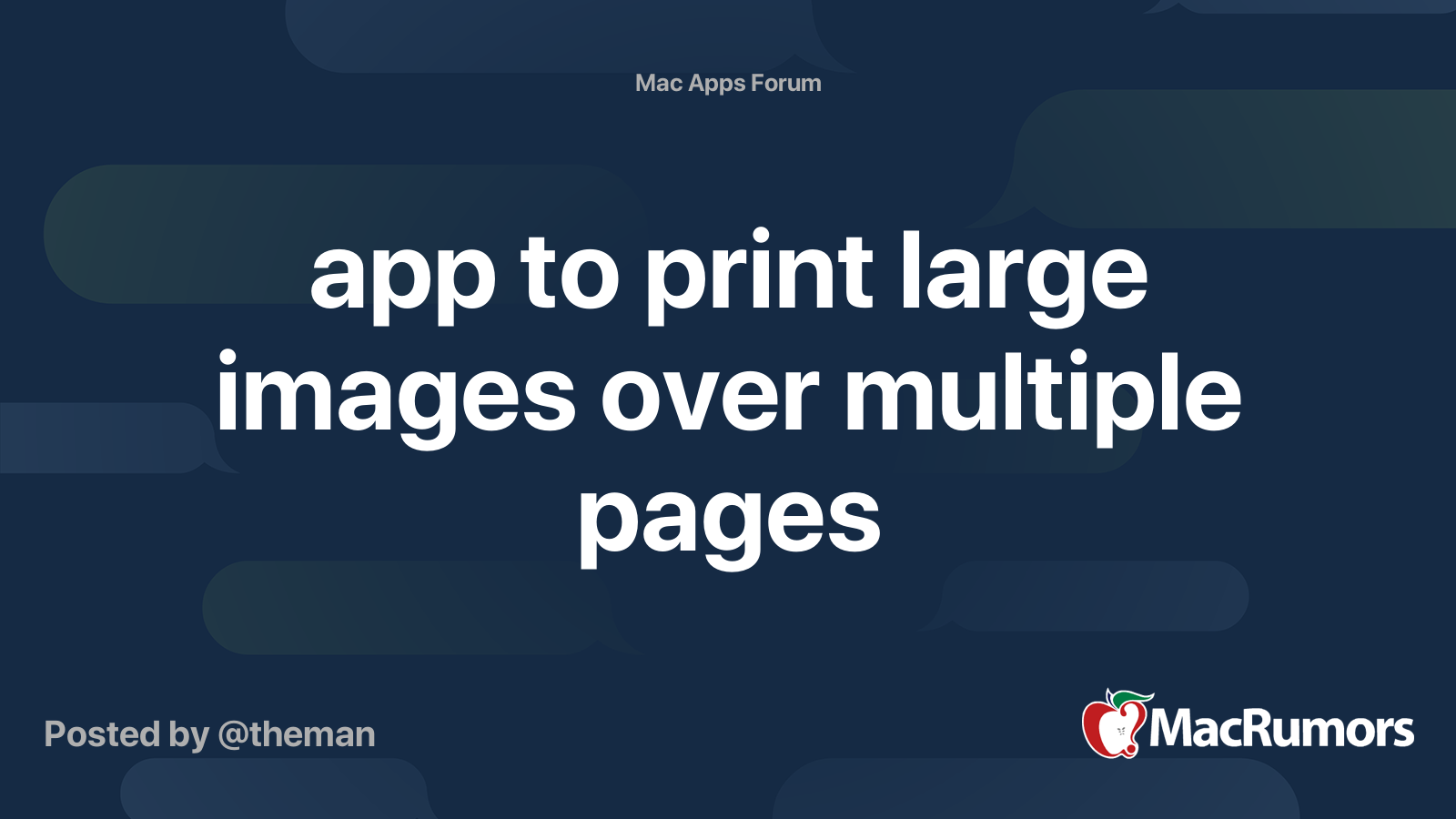 app to print large images over multiple pages | MacRumors Forums
