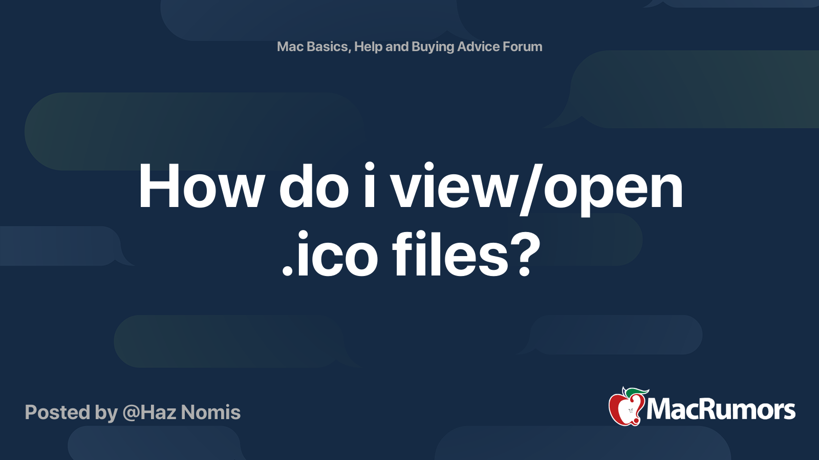 How do i view/open .ico files? | MacRumors Forums