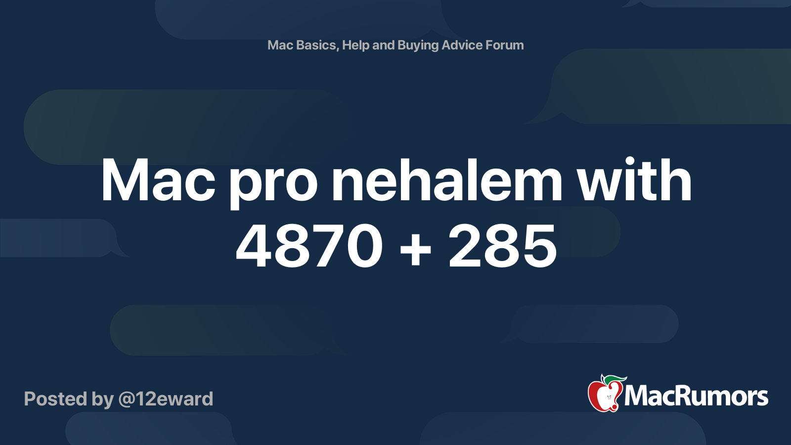 Mac pro nehalem with 4870 + 285 | MacRumors Forums