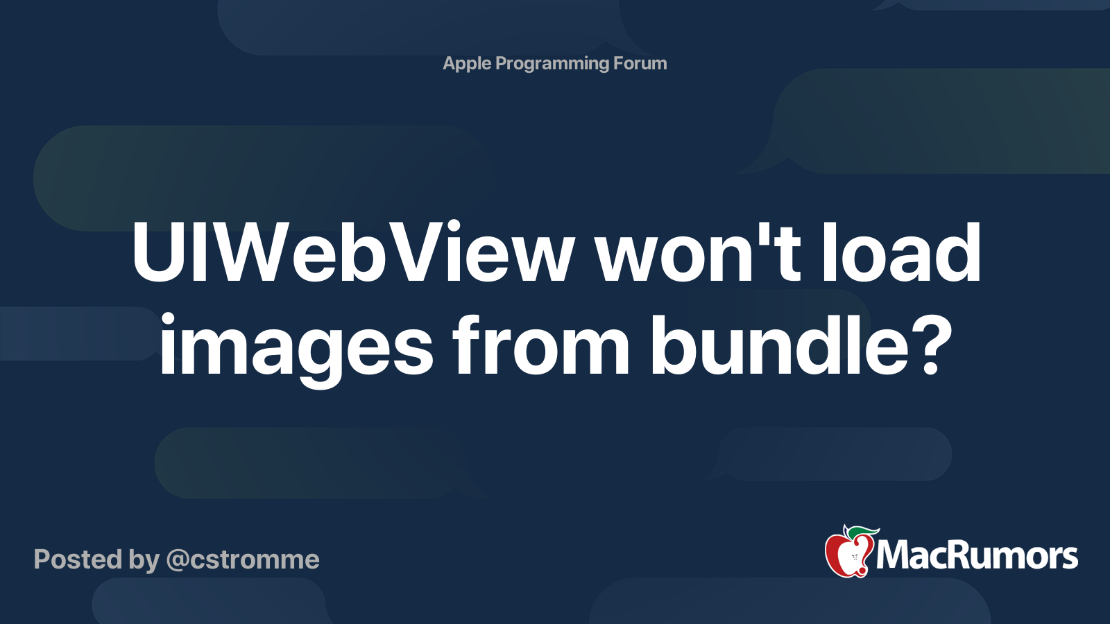 UIWebView won't load images from bundle? | MacRumors Forums
