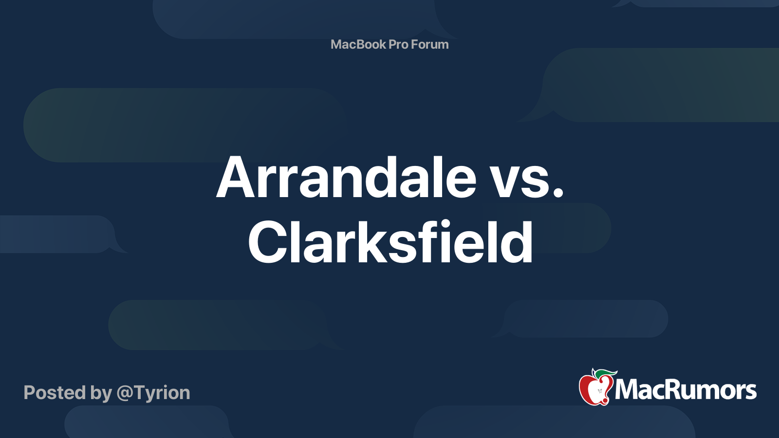Arrandale vs. Clarksfield | MacRumors Forums