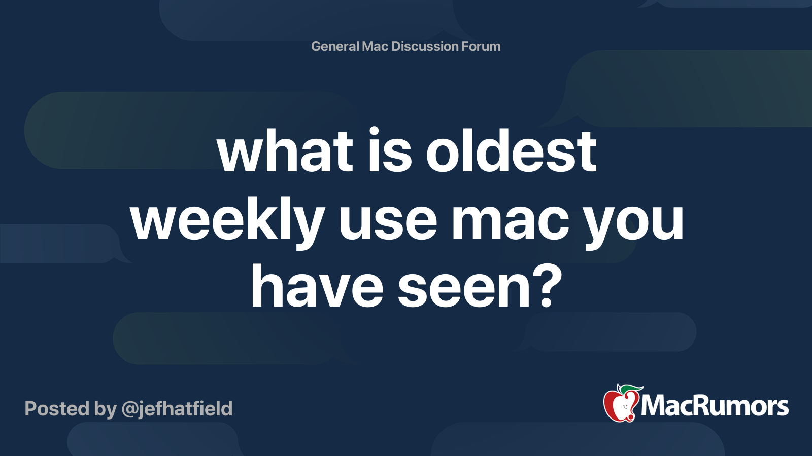 What Is Oldest Weekly Use Mac You Have Seen Macrumors Forums 5708