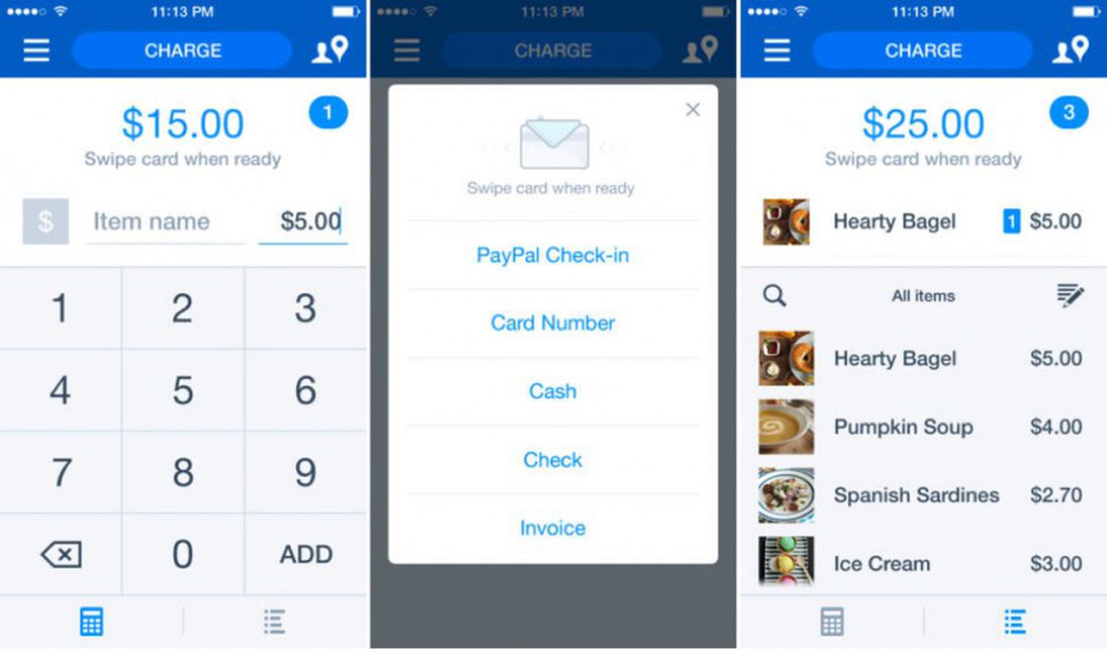 'PayPal Here' for iOS Updated with Revamped User Interface, Dynamic Search - MacRumors