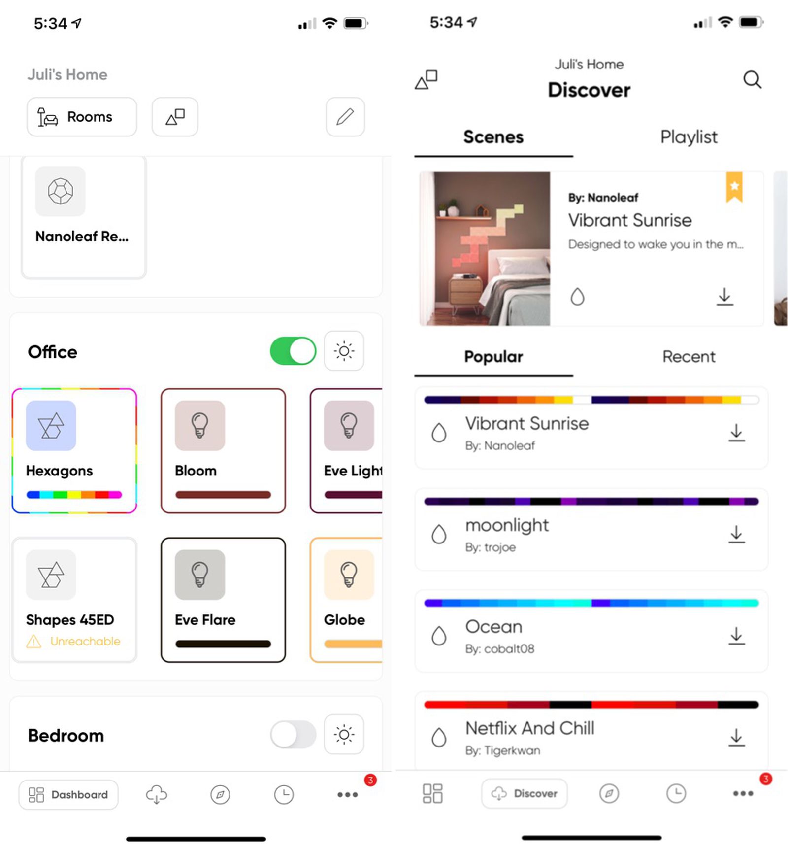 Nanoleaf Shapes Triangles and Mini Triangles Review - MacRumors