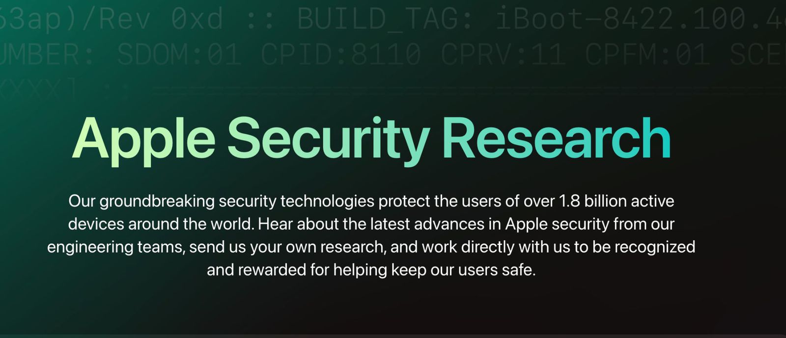 Apple Launches New Security Research Website - MacRumors