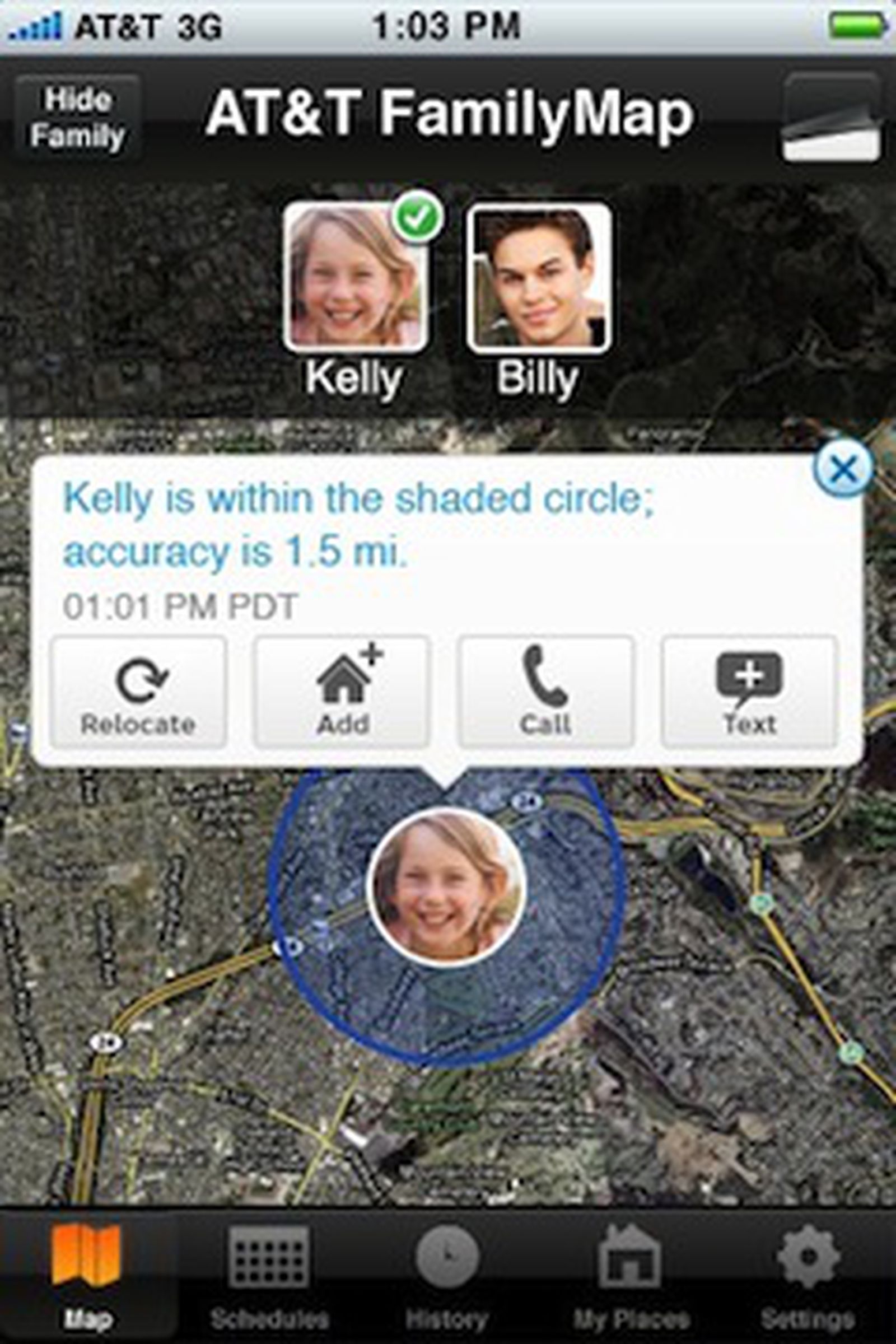 AT&T Rolls Out FamilyMap iPhone Application - MacRumors